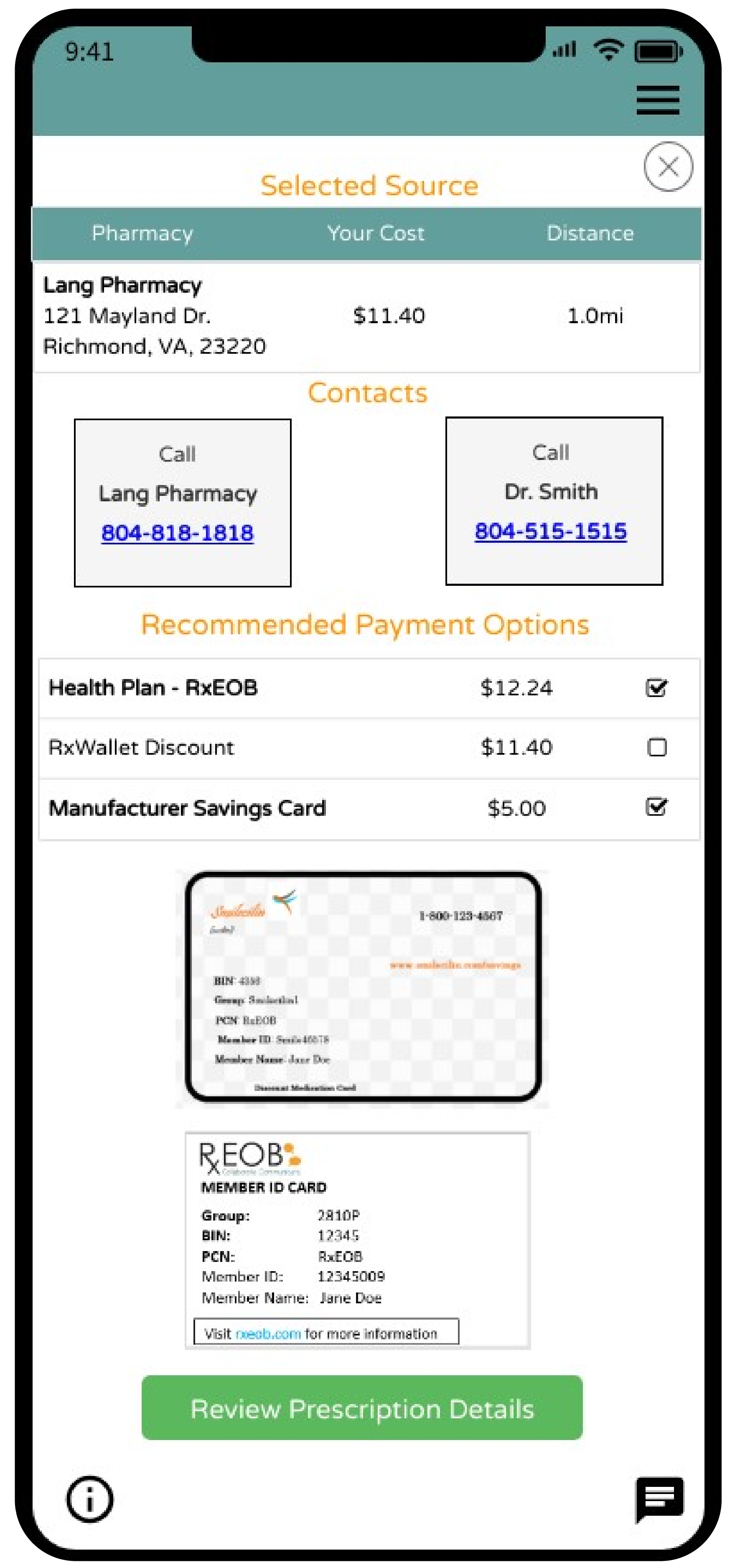 RxWallet The Discount Prescription Pharmacy Drug Shopper
